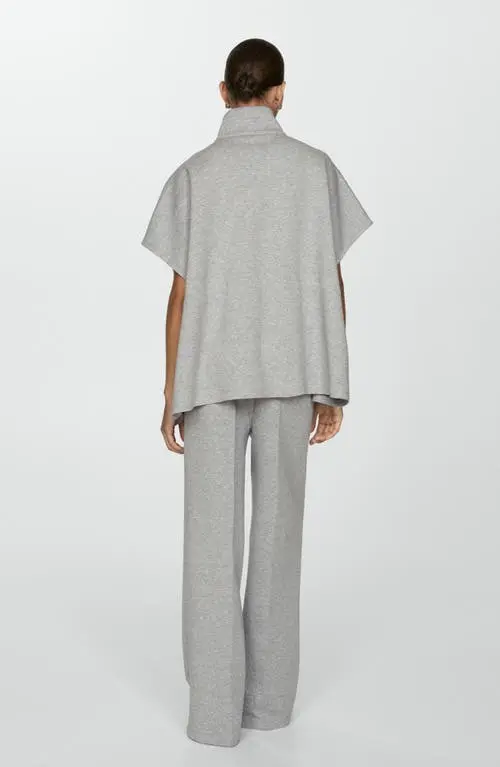 Mango High-waist Wide-leg Pants