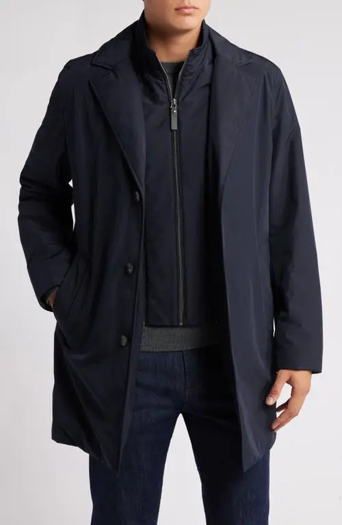 Canali Rain Coat With Removable Bib