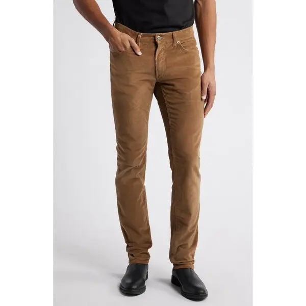 BRAX Chuck Modern Fit Stretch Corduroy 5-pocket Pants - 55-camel