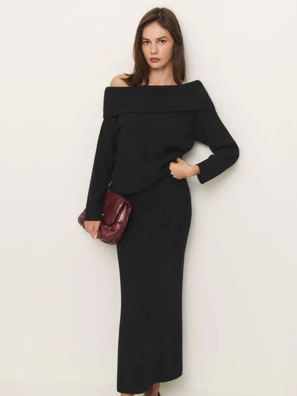 Amira Knit Set - Black