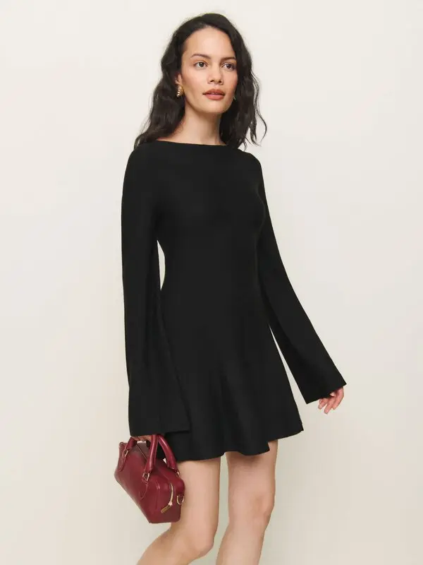 chinese dress ladies REFORMATION Jameson open-back stretch-Tencel jersey midi dress – Uberchique main image 1