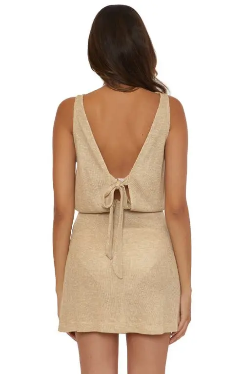BECCA By Rebecca Virtue Metallic Sheath Dress
