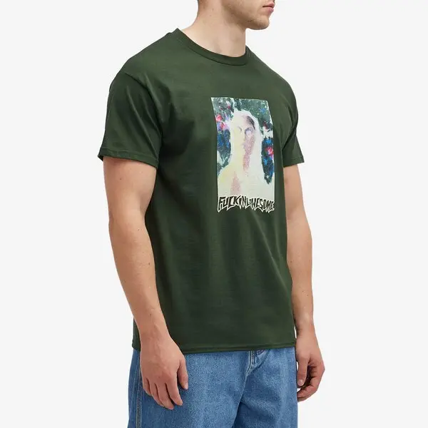 FUCKING AWESOME Painterly T-shirt