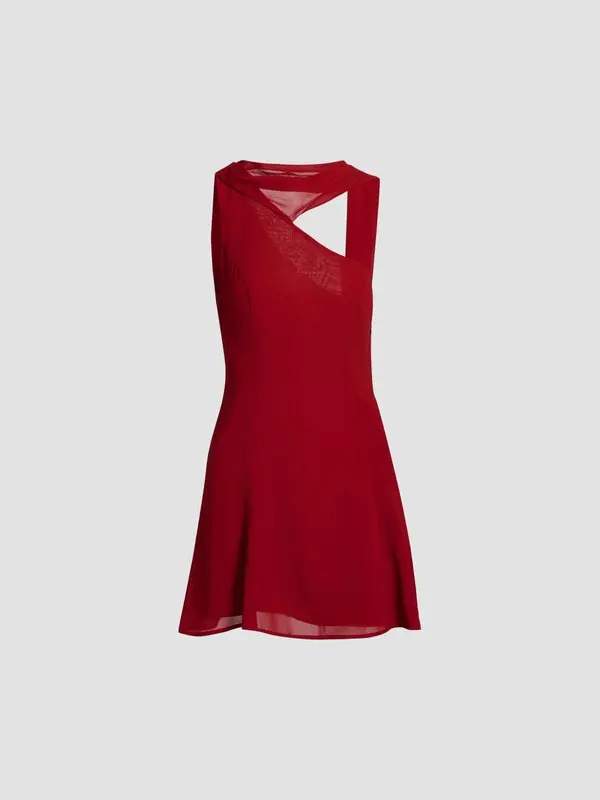REFORMATION Rossi Asymmetrical Cocktail Dress