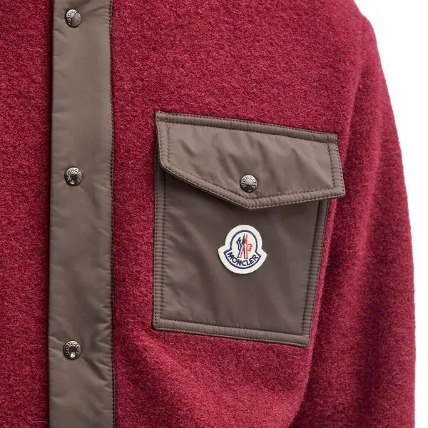 Moncler Fleece Button Down Jacket