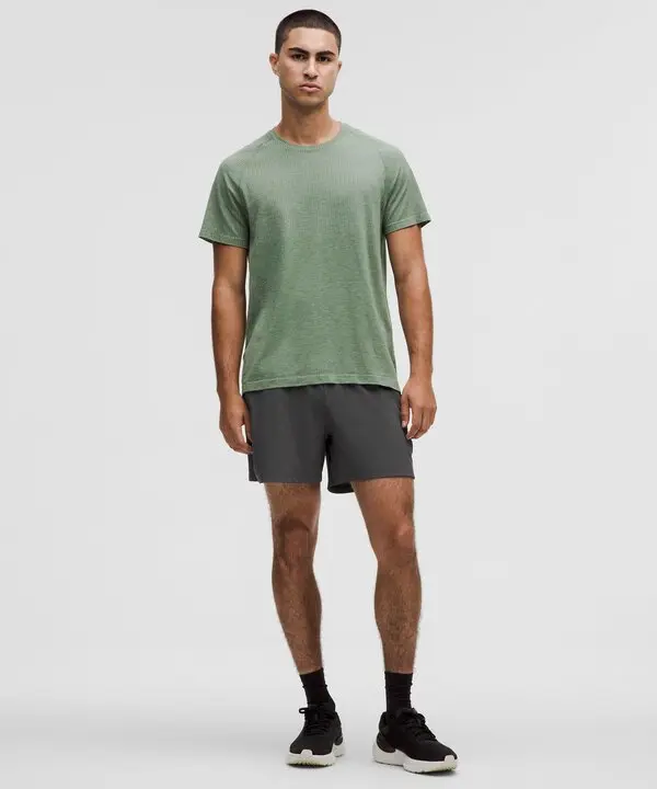 Lululemon Pace Breaker Lined Short - Graphite Grey