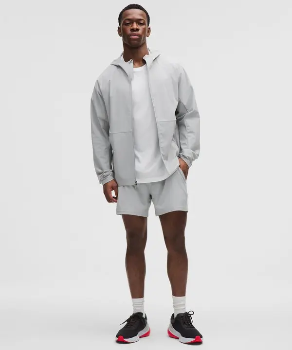 Lululemon Pace Breaker Lined Short - Silver Drop
