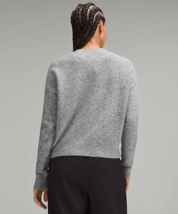 Lululemon Alpaca Wool-blend Cardigan Sweater