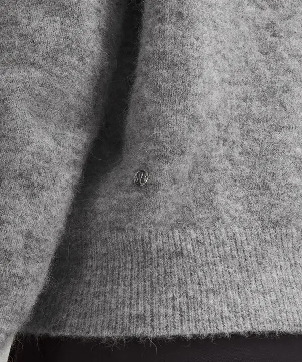 Lululemon Alpaca Wool-blend Cardigan Sweater