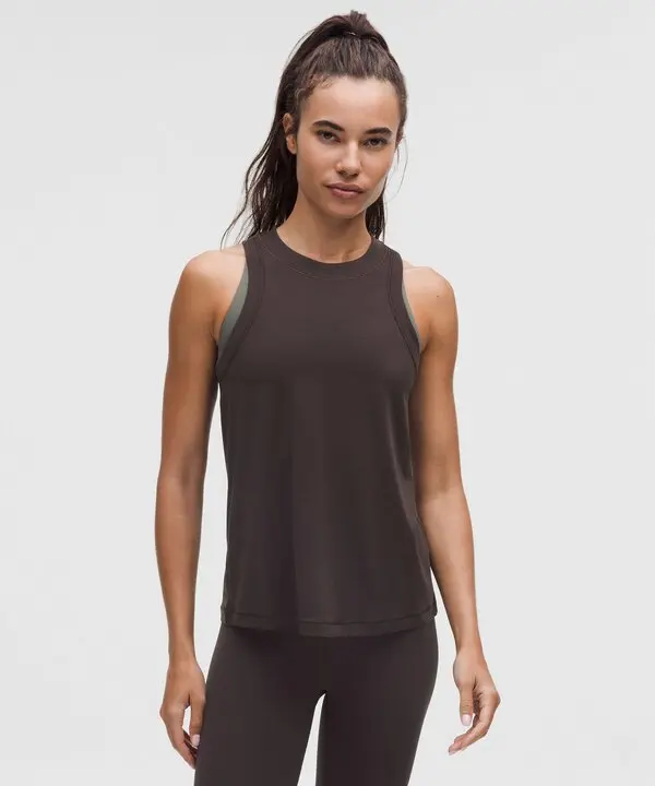 Lululemon Jersey Training Tank Top - Sequoia