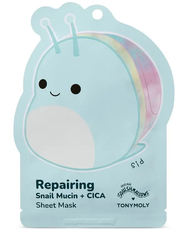 TONYMOLY Squishmallow Sid Repairing Sheet Mask - No Color