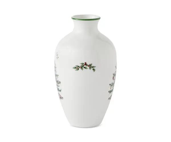 SPODE Christmas Tree 10 Posy Vase