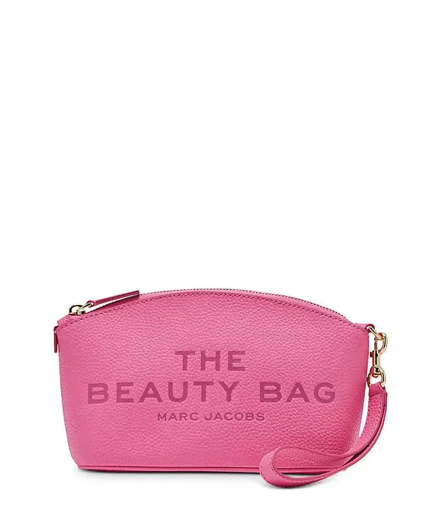 Marc Jacobs Leather Beauty Bag - Bow Pink