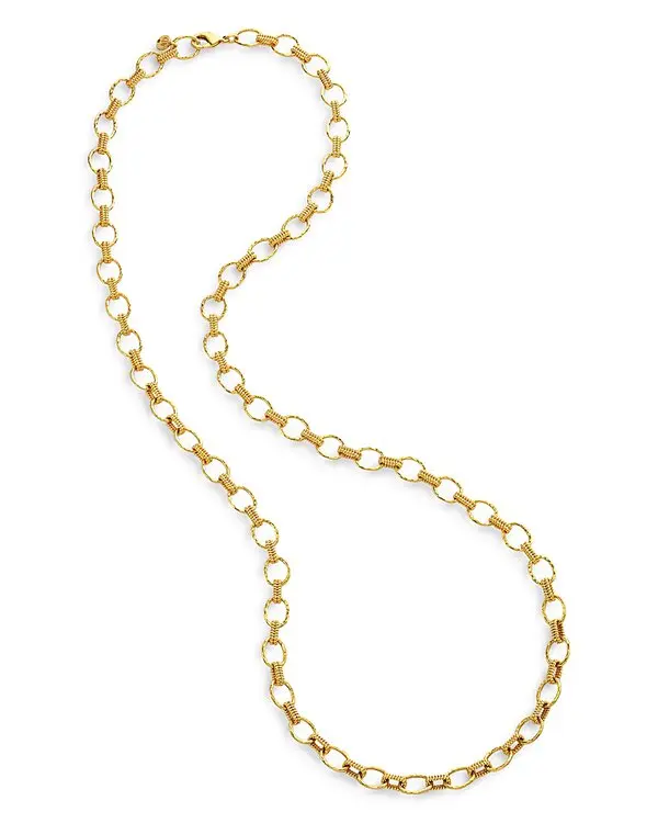 CAPUCINE DE WULF Cleopatra Small Link Chain Necklace - Gold