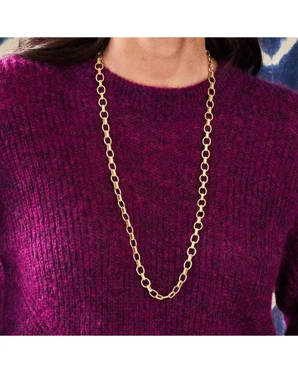 CAPUCINE DE WULF Cleopatra Small Link Chain Necklace