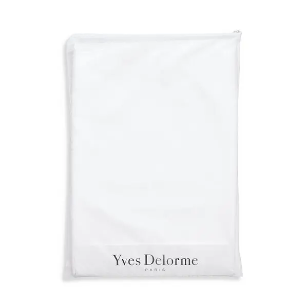 YVES DELORME Pillow Protector - White