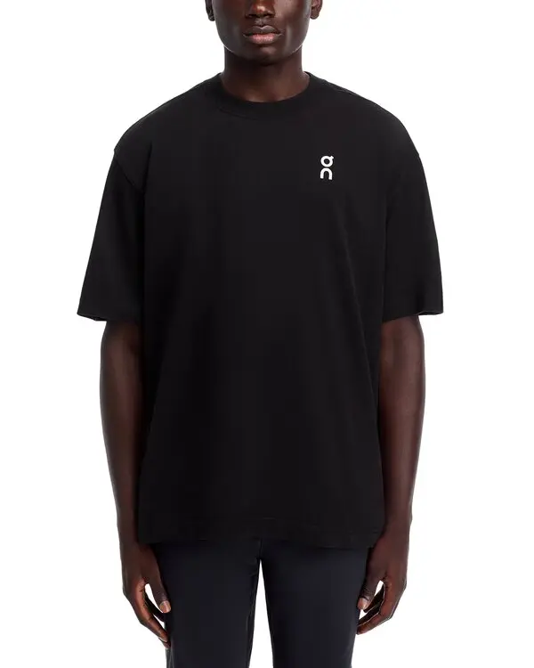 On Club Crewneck Logo Graphic Tee