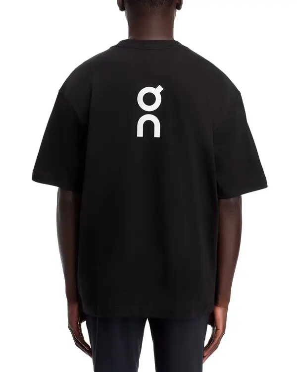 On Club Crewneck Logo Graphic Tee
