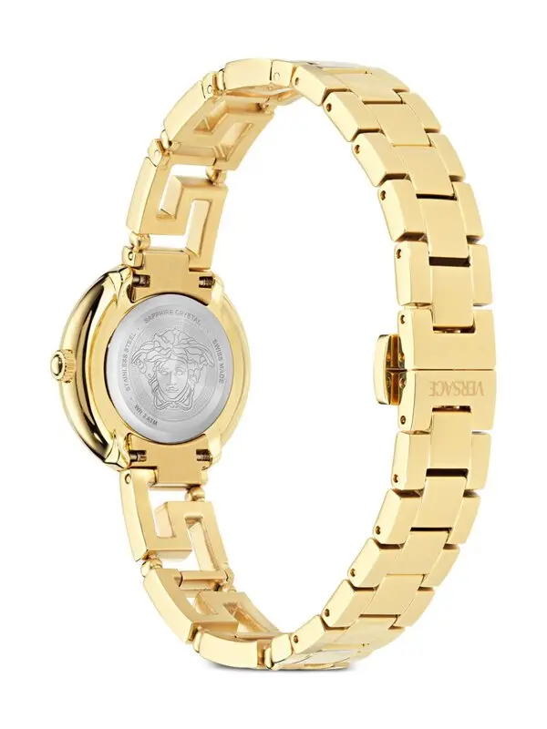 Versace Greca Goddess 28mm Watch - Silver