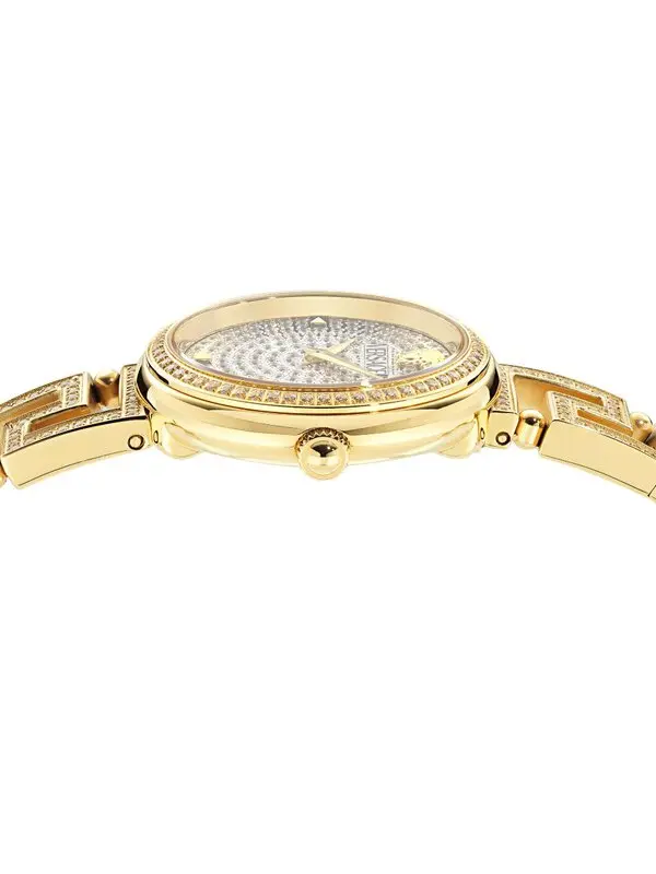 Versace Greca Goddess 28mm Watch - Silver