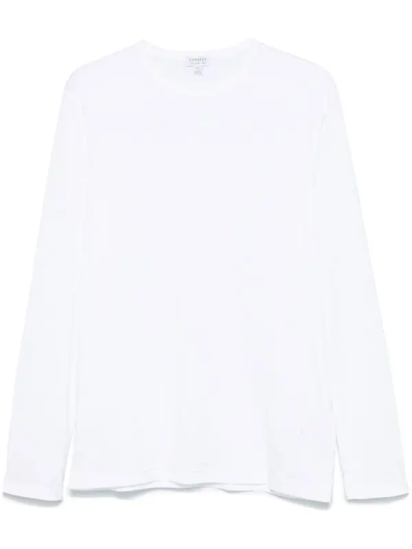 Sunspel Cotton T-shirt - White