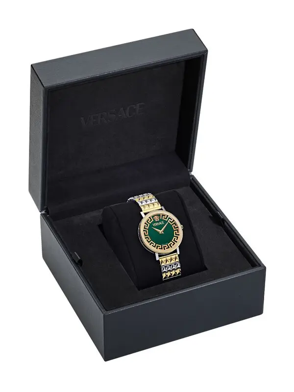 Versace Deadalus 35mm Watch - Green