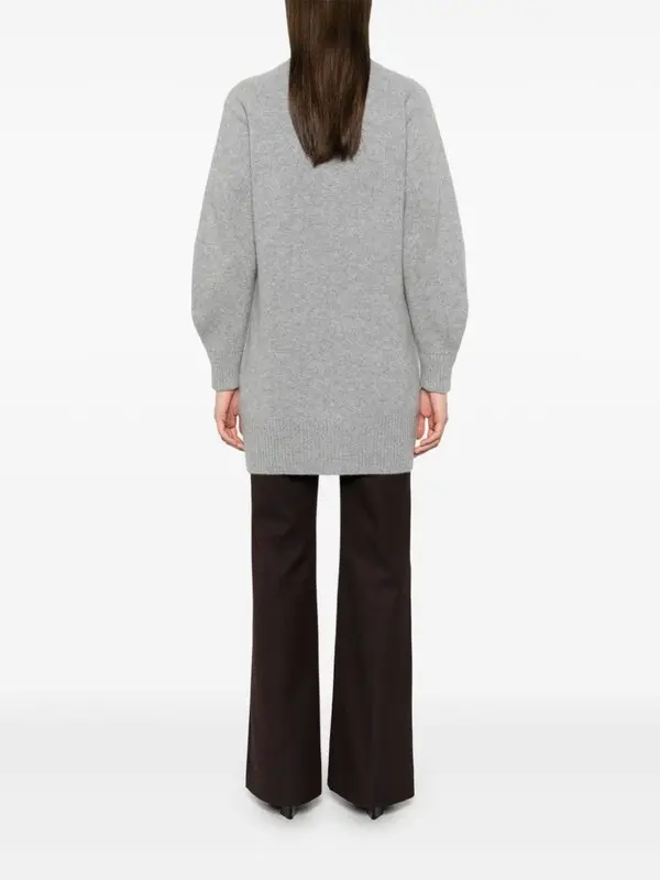 Vince Open-front Cashmere Cardigan - Grey