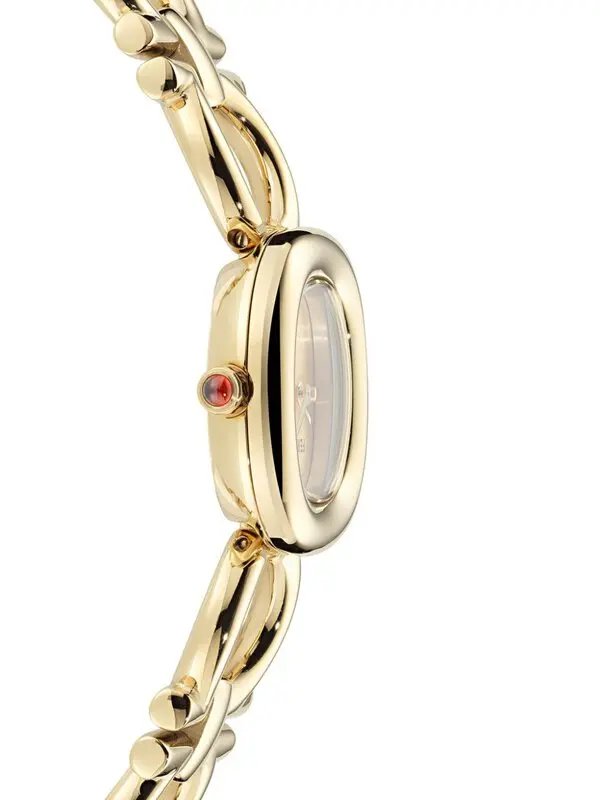 FERRAGAMO Double Gancini 25mm Watch - Gold