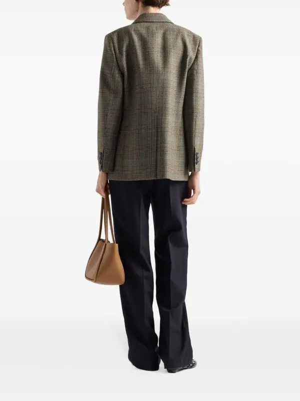 Prada Gabardine Trousers - Blue