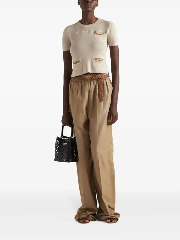 Prada Silk Trousers