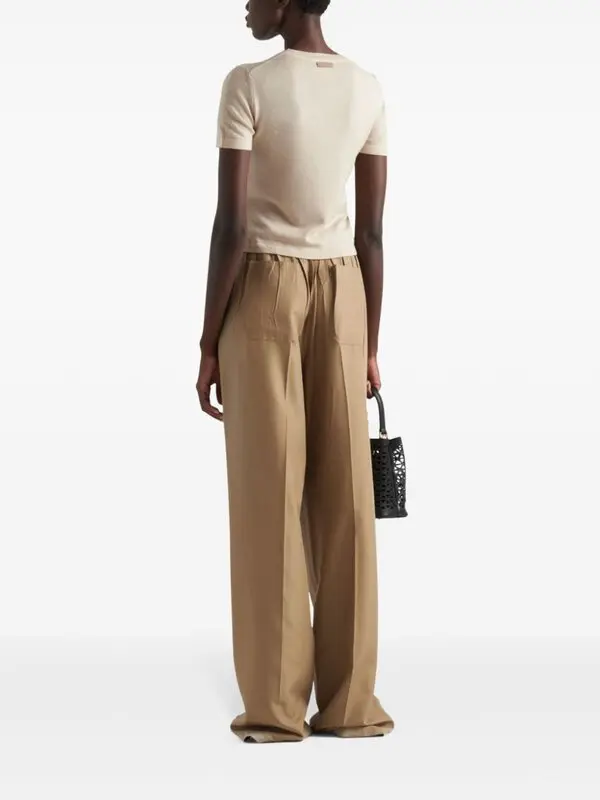 Prada Silk Trousers