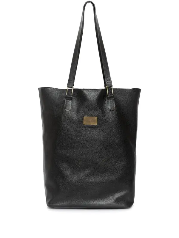 AMIR SLAMA Logo-plaque Tote Bag