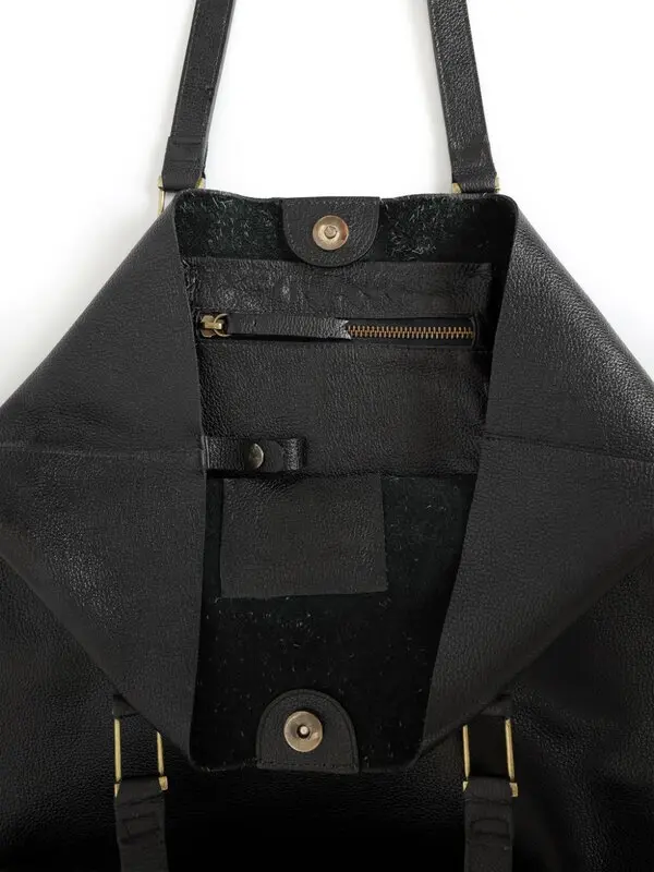 AMIR SLAMA Logo-plaque Tote Bag