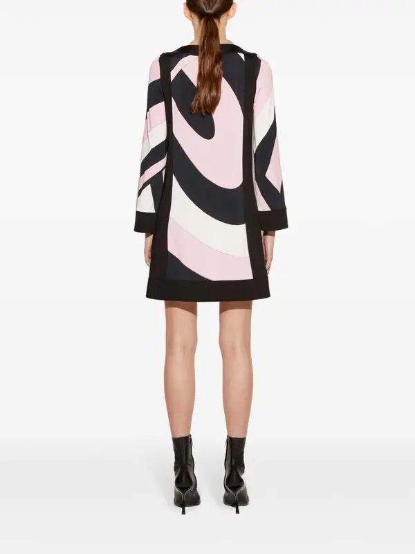 Emilio Pucci Iride-print Mini Dress
