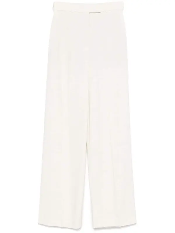 RÓHE Wide-leg Textured Trousers