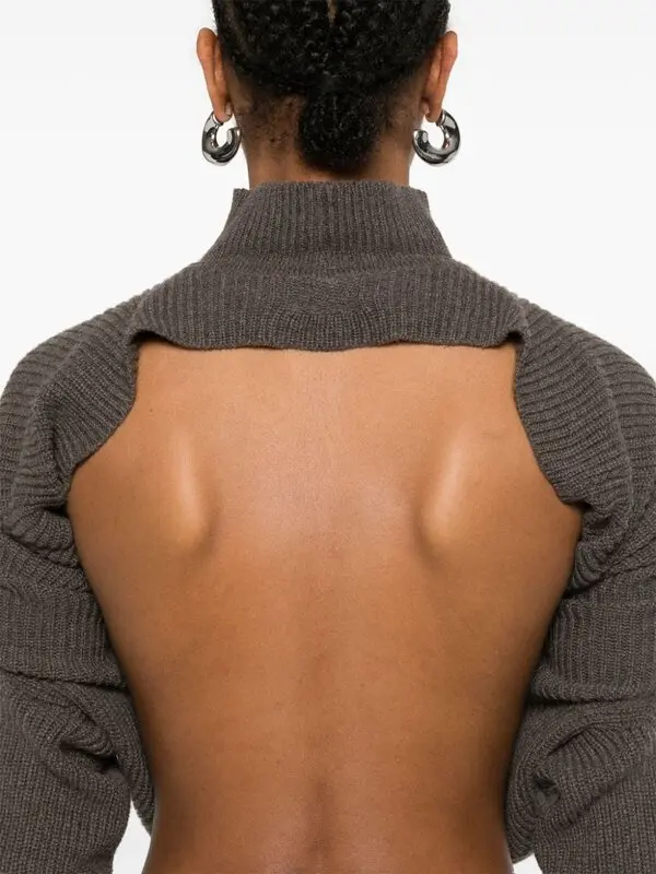 Rick Owens Headon Dbl Lupetto Sweater - Brown