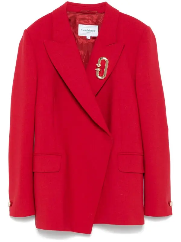 Casablanca Asymmetric Double-breasted Blazer