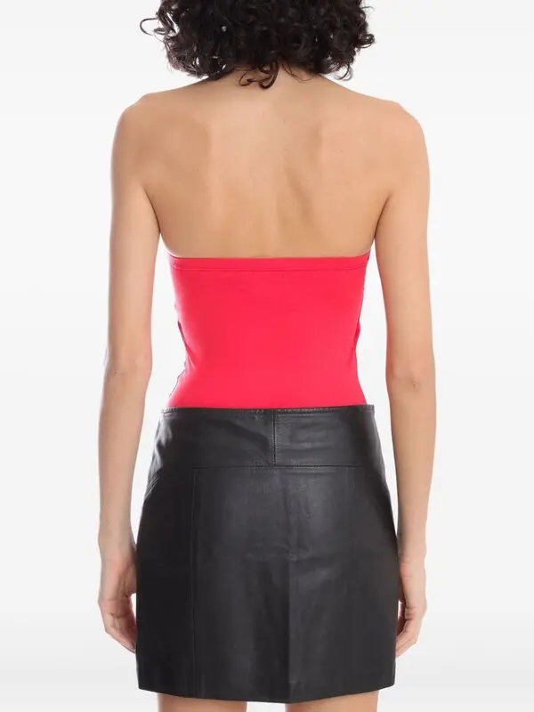 AMIR SLAMA Sweetheart-neck Top