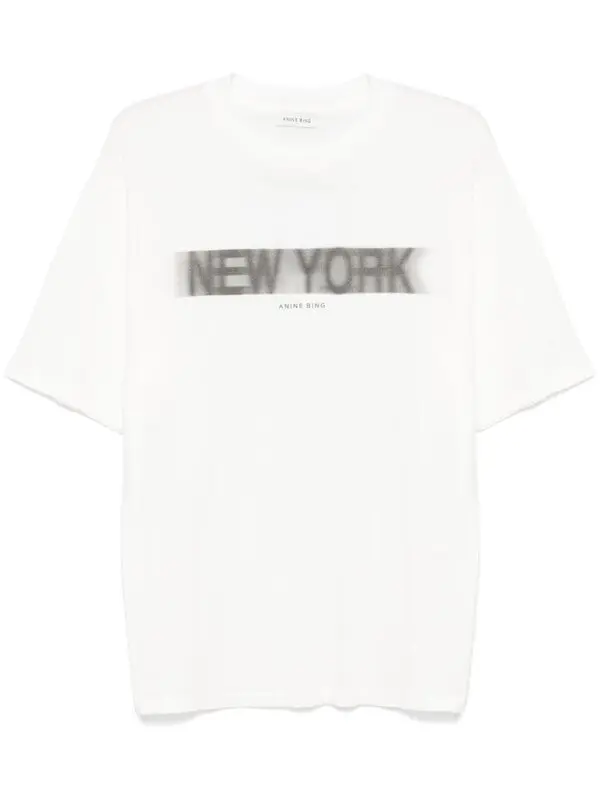 ANINE BING Cason T-shirt - White