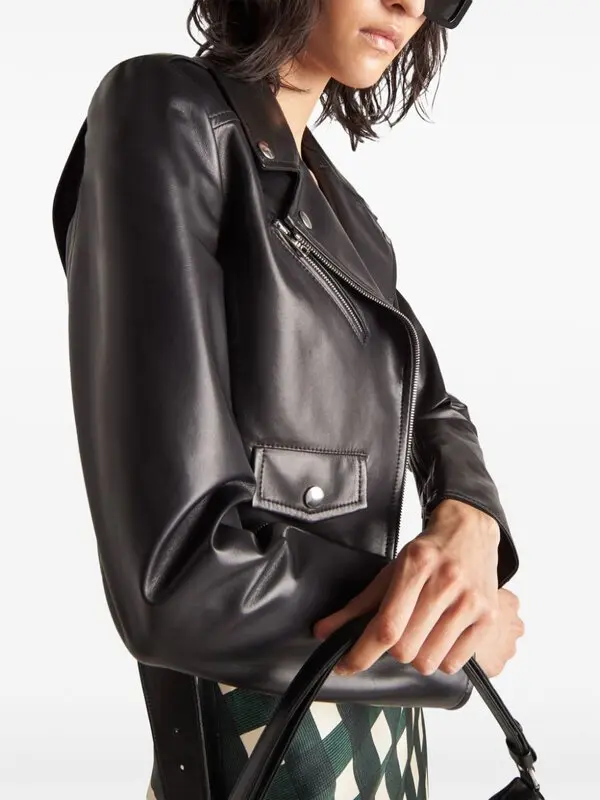 Prada Leather Biker Jacket