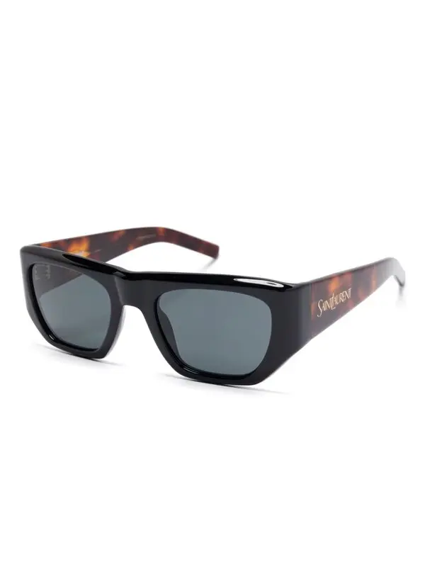 Saint Laurent Square-frame Sunglasses - Brown