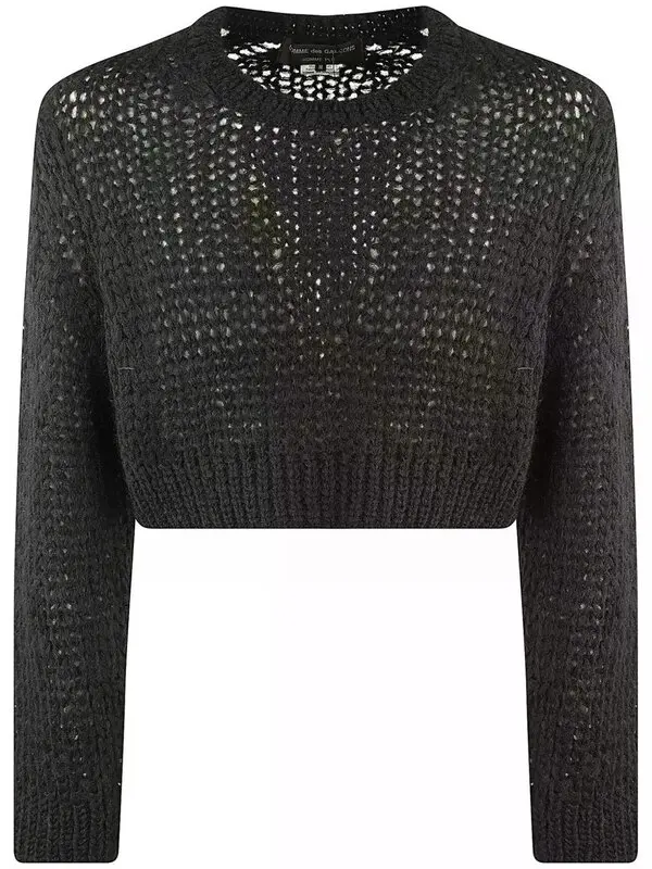 Comme Des Garçons Open-knit Jumper
