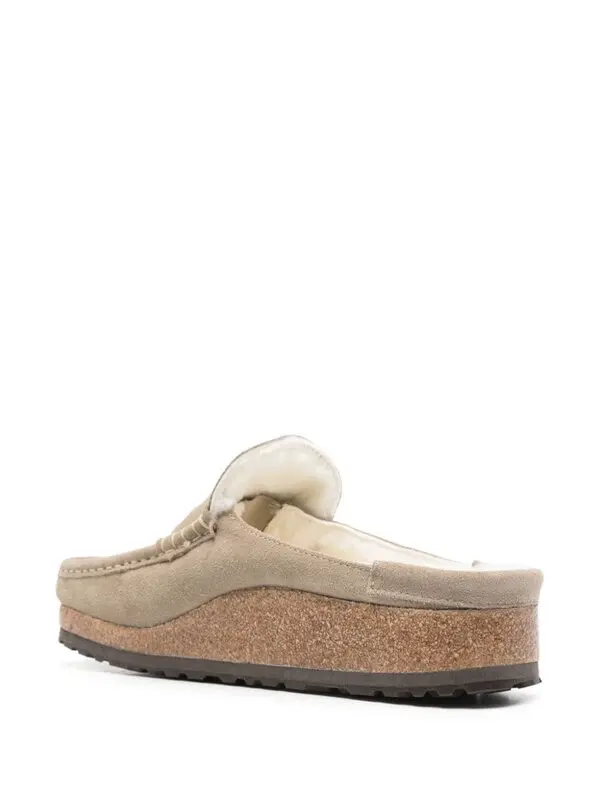 BIRKENSTOCK Naples Shearling-lined Slippers - Neutrals