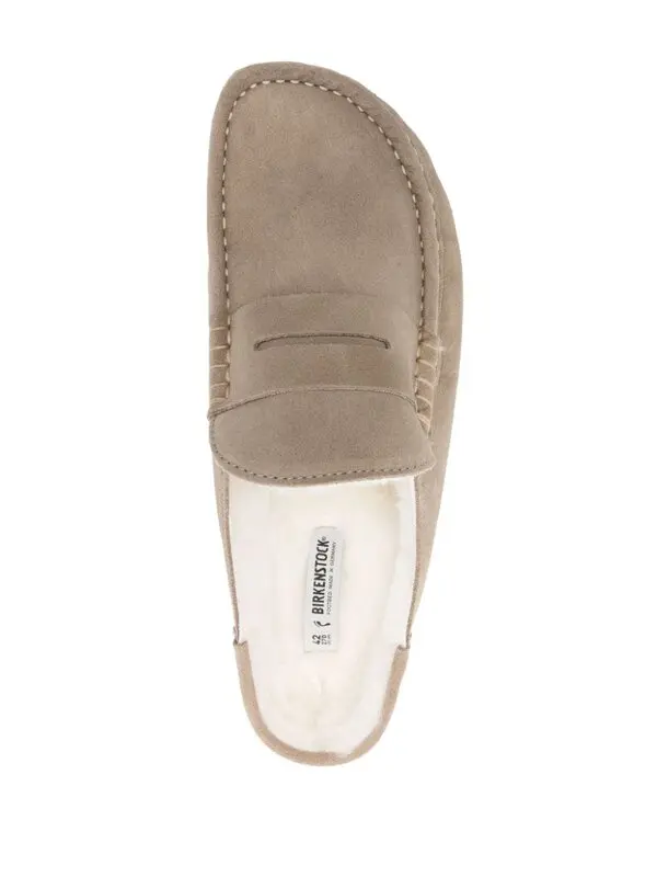 BIRKENSTOCK Naples Shearling-lined Slippers - Neutrals