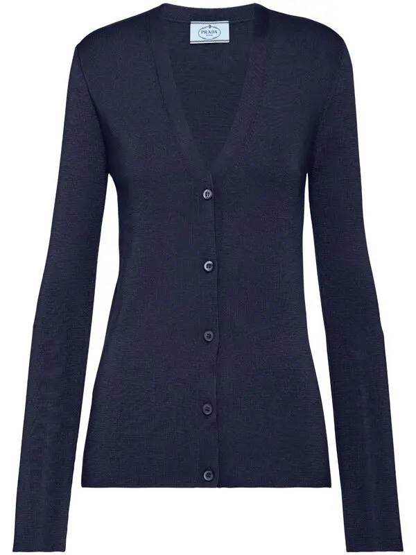 Prada Fine-knit Cardigan