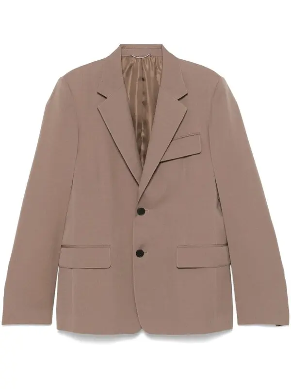 LANVIN Wool Blazer - Brown