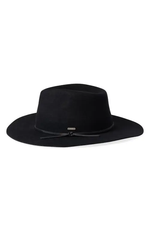 Brixton Hawkins Wool Cowboy Hat - Black