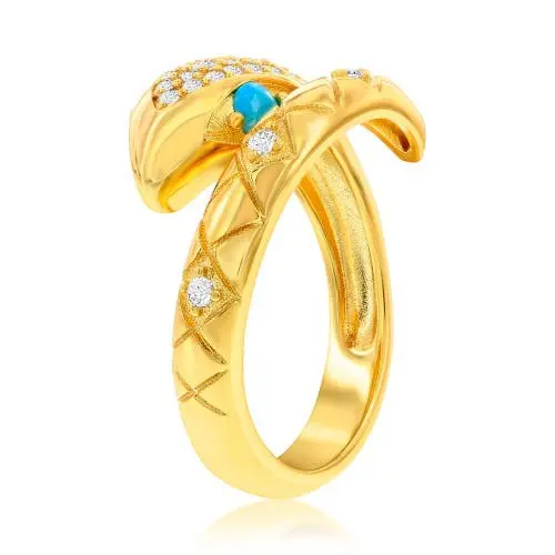 DONATELLO GIAN Name' Snake Ring