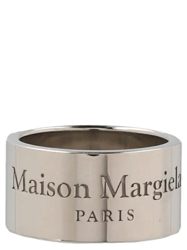 MAISON MARGIELA Logo Ring - Silver