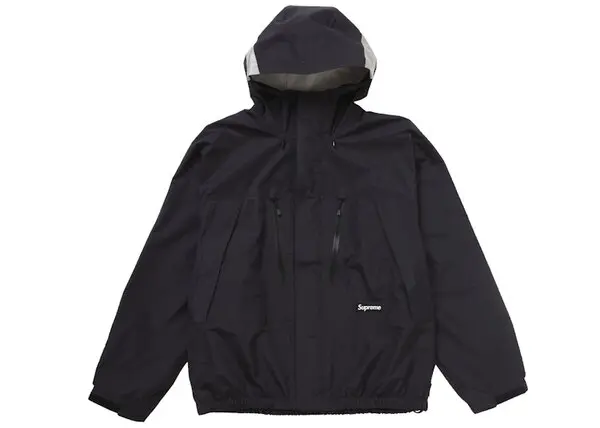Supreme Gore-tex Taped Seam Shell Jacket - Black